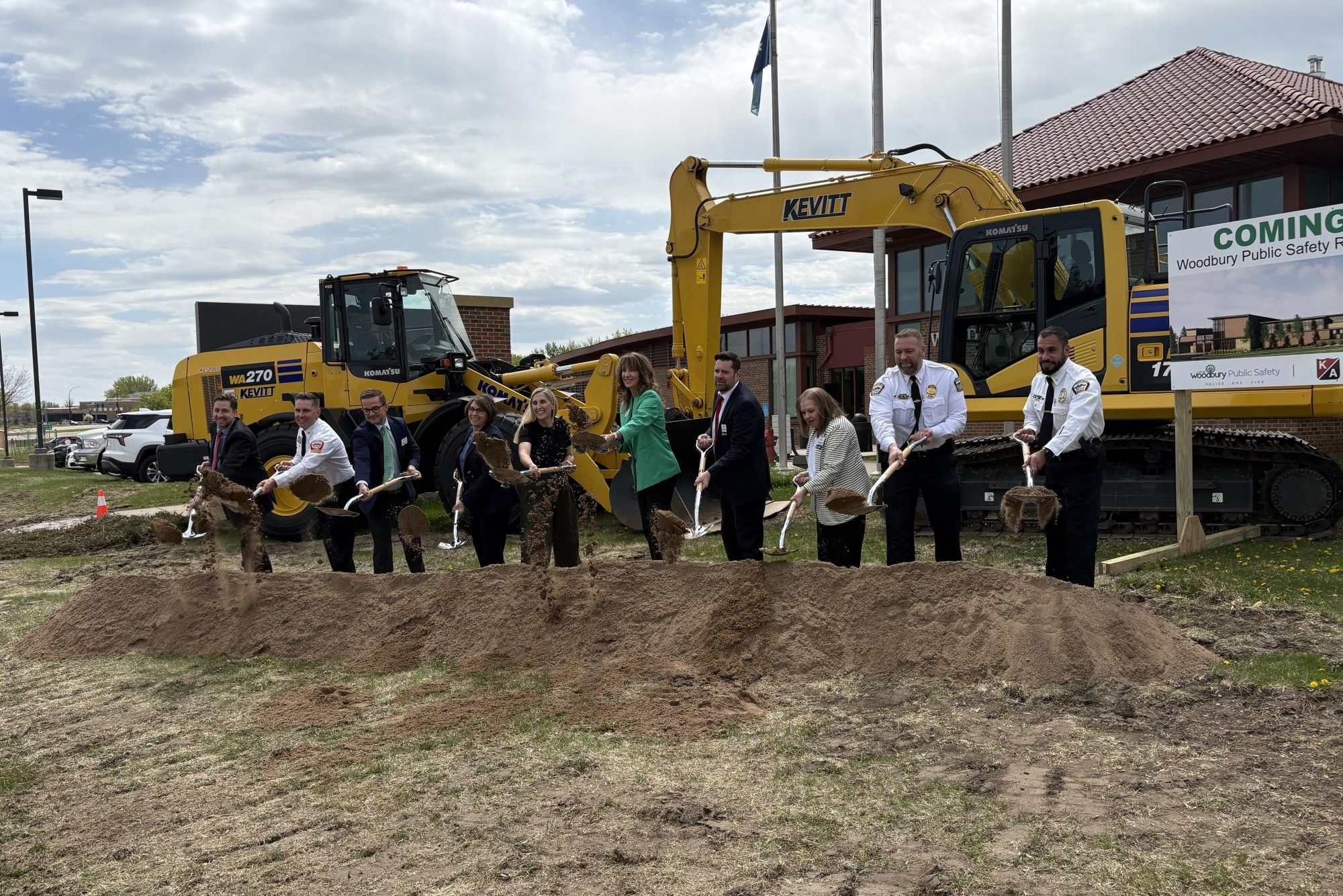 Public Safety Groundbreaking Marks Years Of Collaboration In Woodbury ...